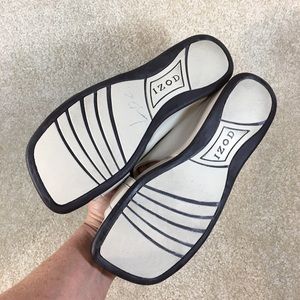 Izod | Shoes | Izod Off White Helen X Cross Slide Sandals 75 | Poshmark